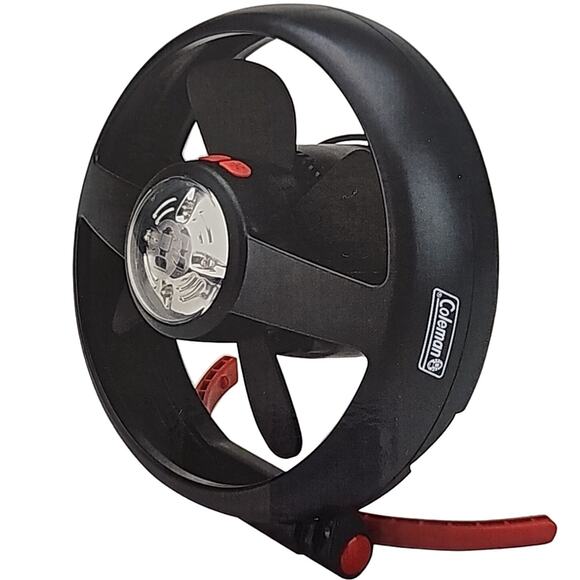 Coleman | Accents | Coleman Lighted Tent Fan Wstand Black Cpx 6 ...